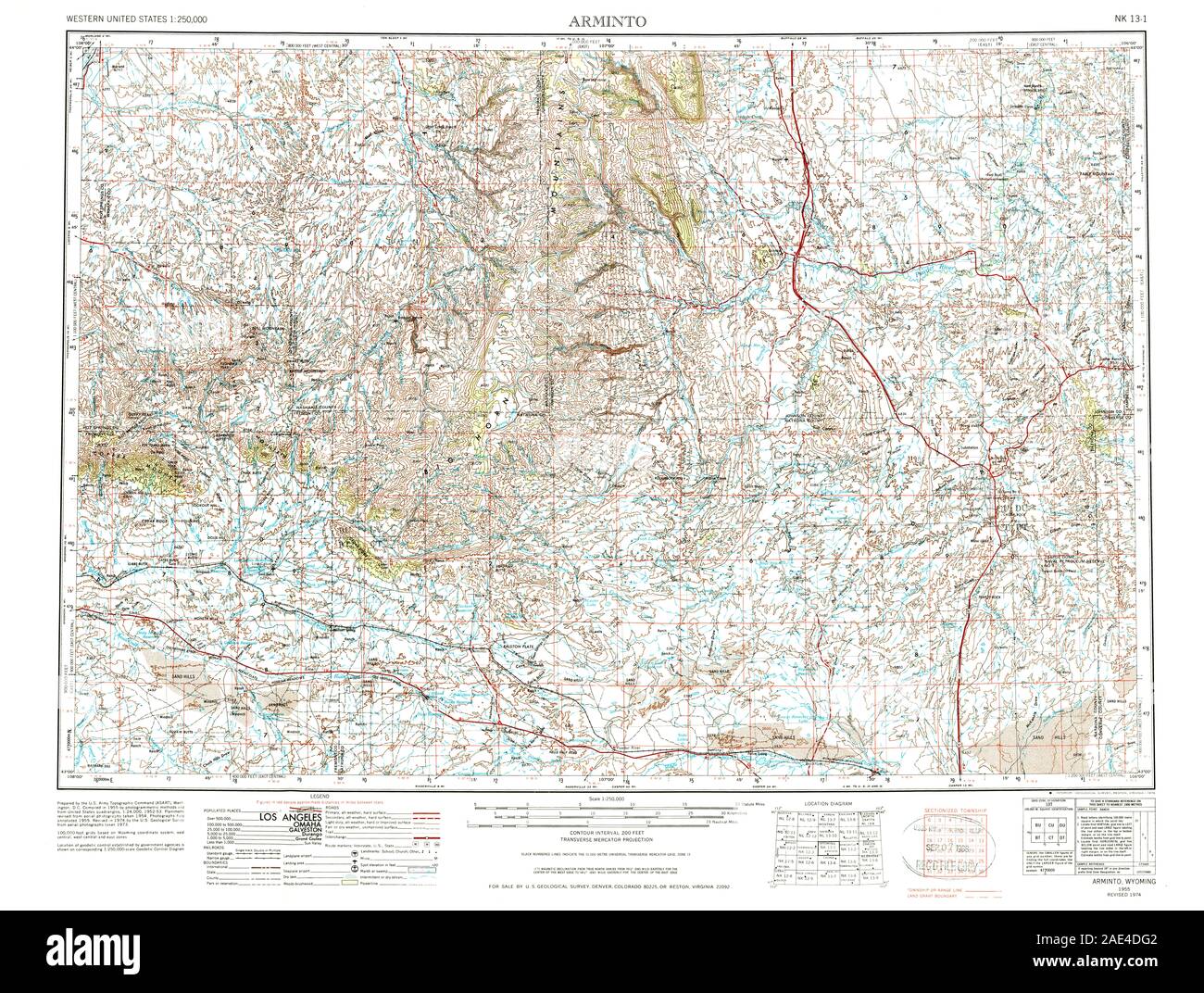 Arminto map hi-res stock photography and images - Alamy