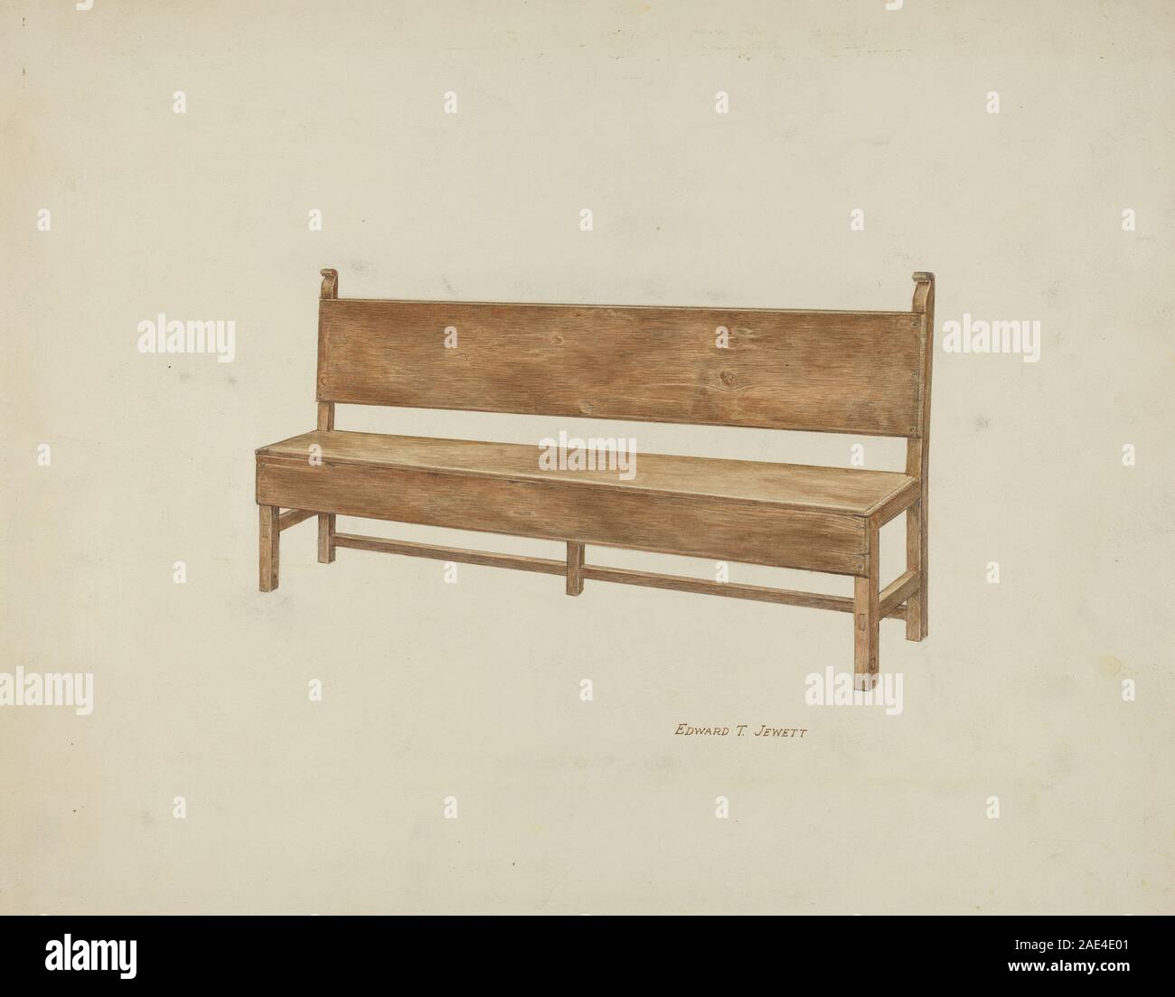 Mission style bench hi-res stock photography and images - Alamy