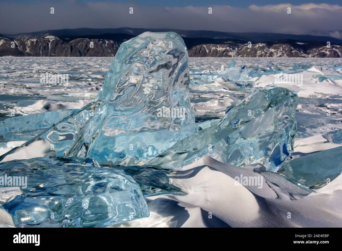 Lake Baikal Frozen Turquoise