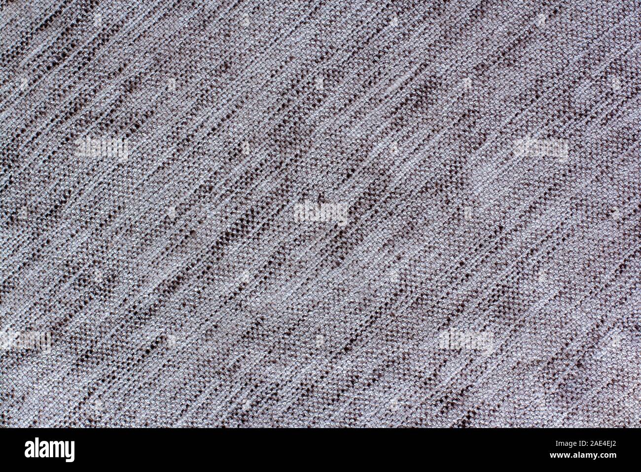 Gray fabric texture with diagonal stitches of lines Stock Photo - Alamy