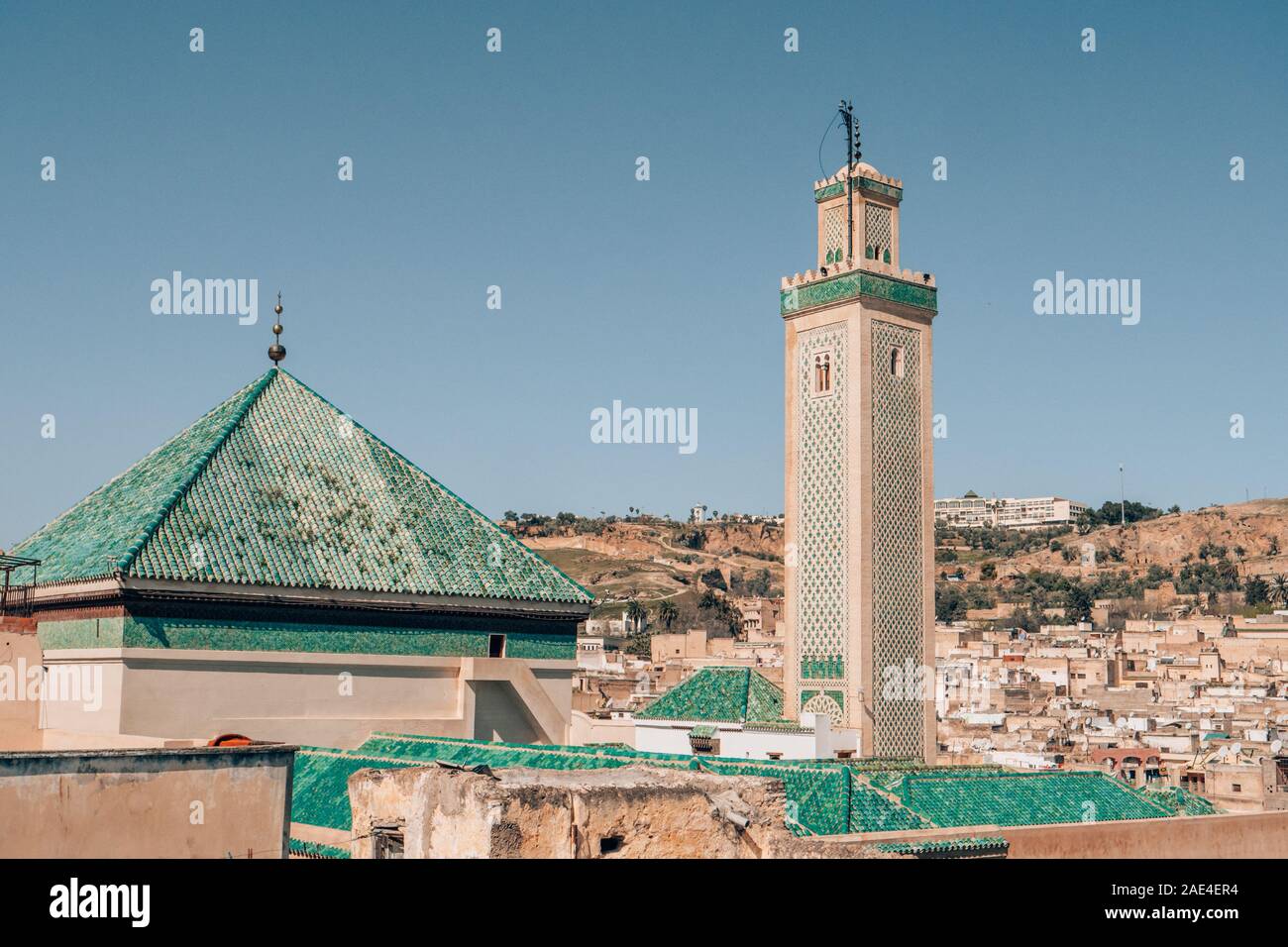 Cityscape of Fez, Morocco Stock Photo - Alamy