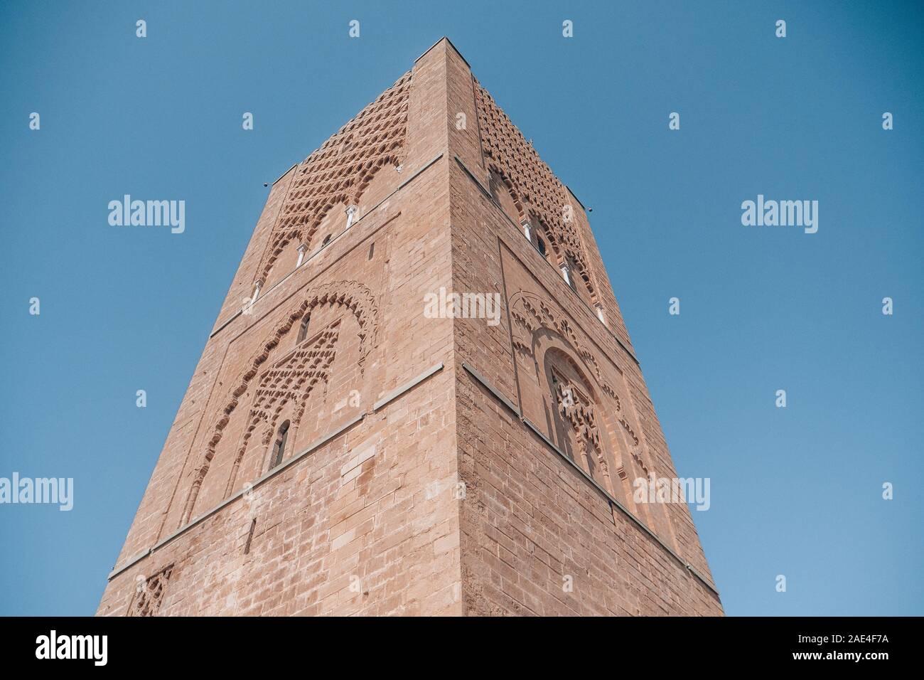 Famous Hassan Tower in Rabat, Morocco Stock Photo - Alamy