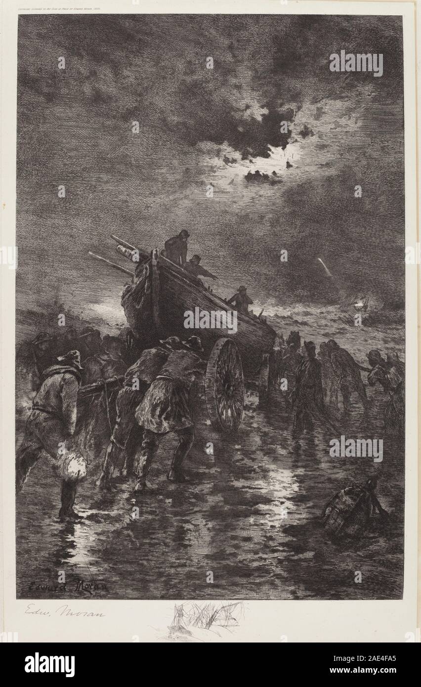 Untitled (Launching a Dory/To the Rescue/Shipwreck); 1895date Edward ...