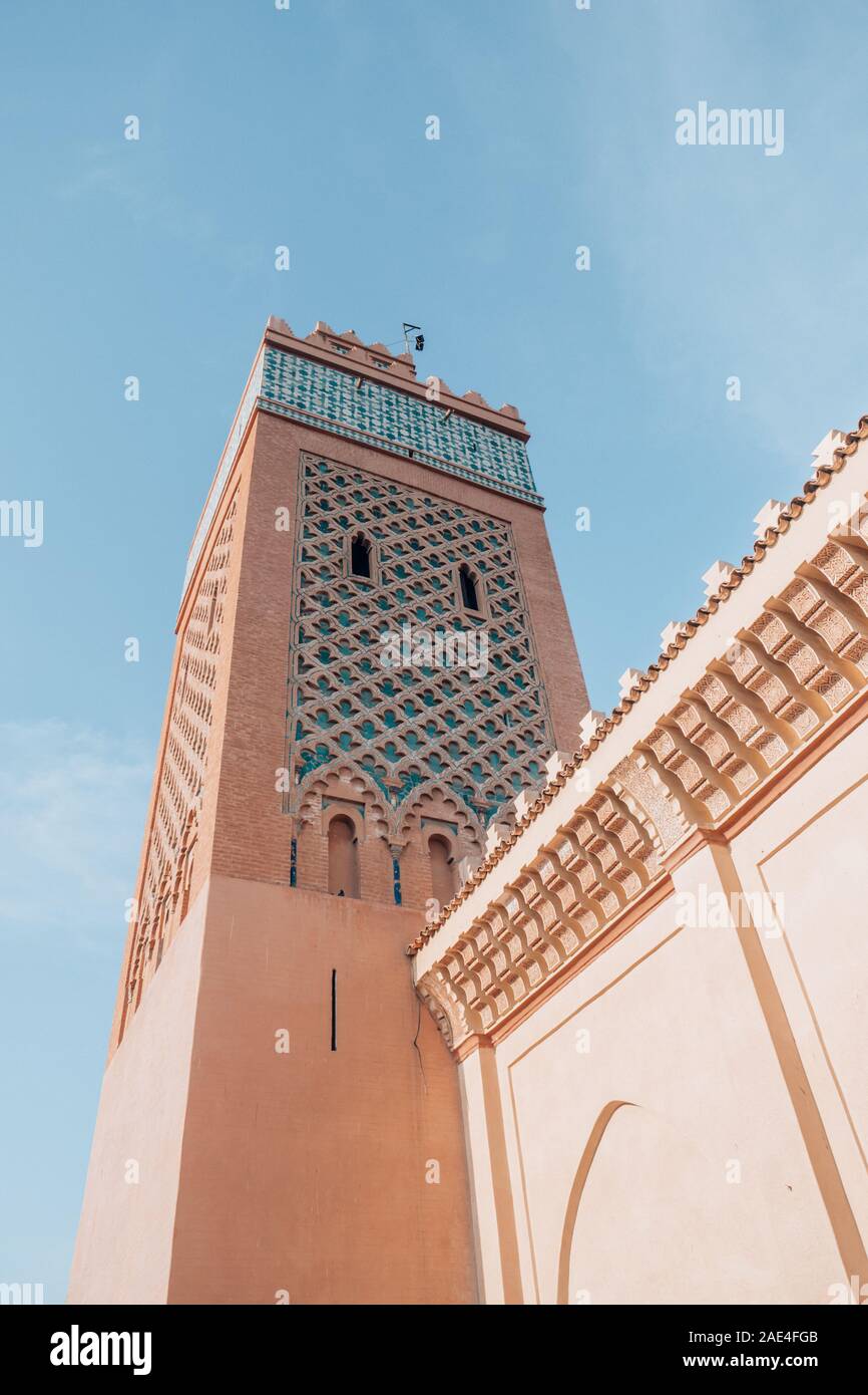 Marrakech Mosque Sunset High Resolution Stock Photography and Images ...