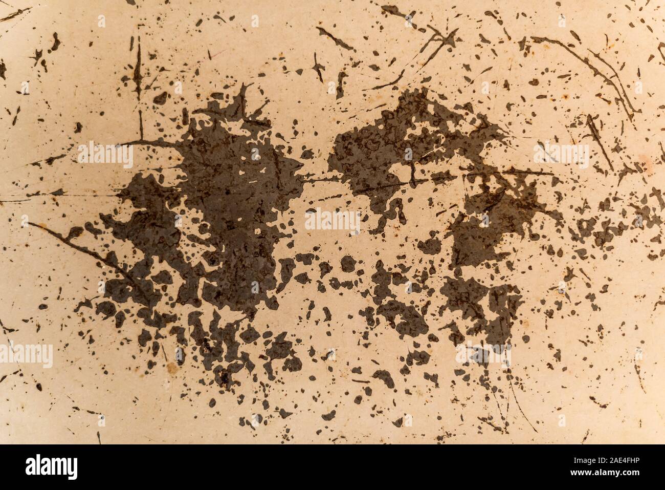 Beige Pink scratched Metal texture with rust areas. Industrial metal ...