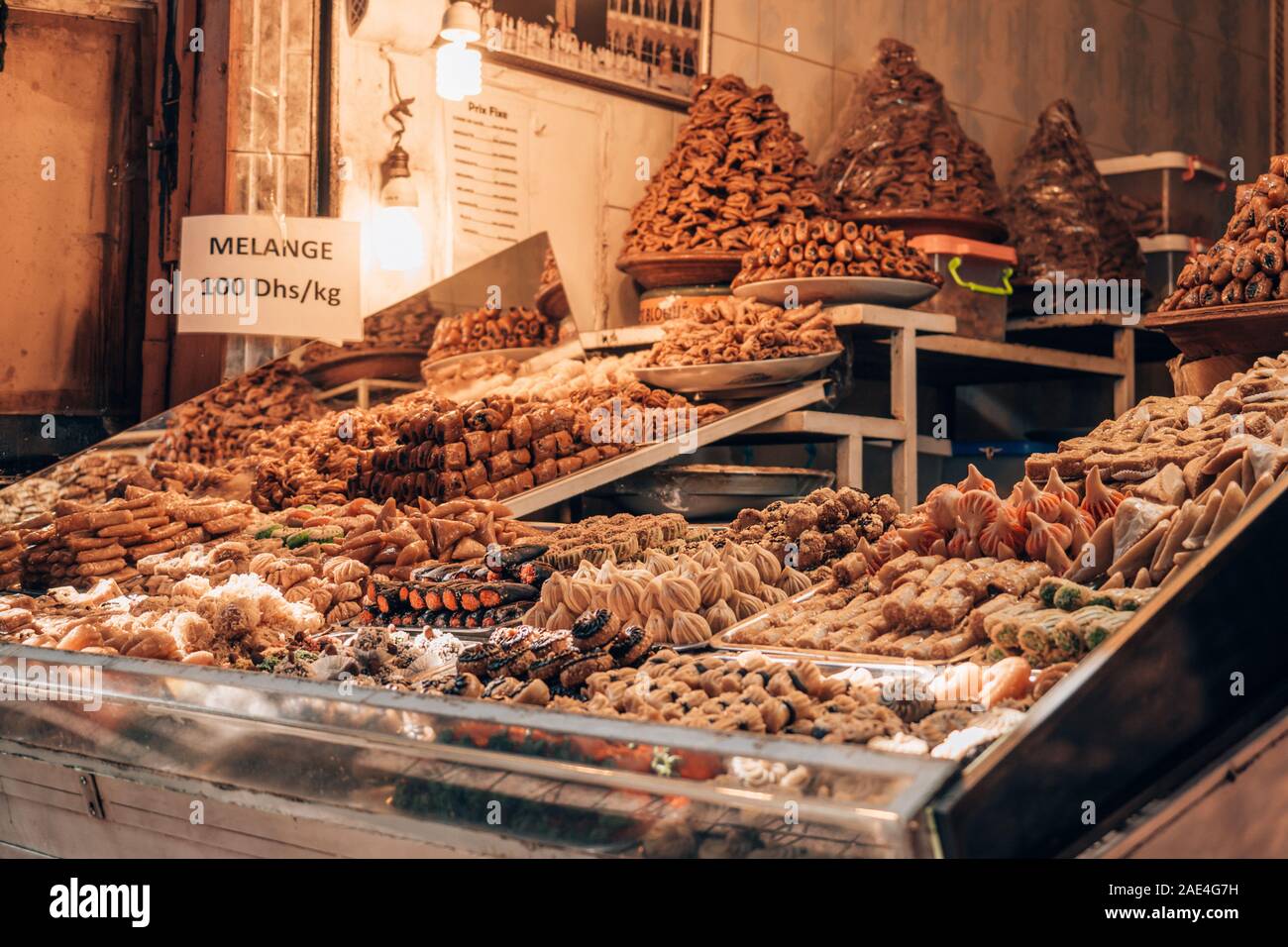 Traditional Food in Marrakech, Morocco Stock Photo - Alamy