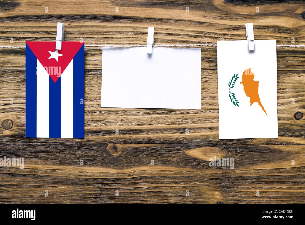 Cuba greek flag hi-res stock photography and images - Alamy
