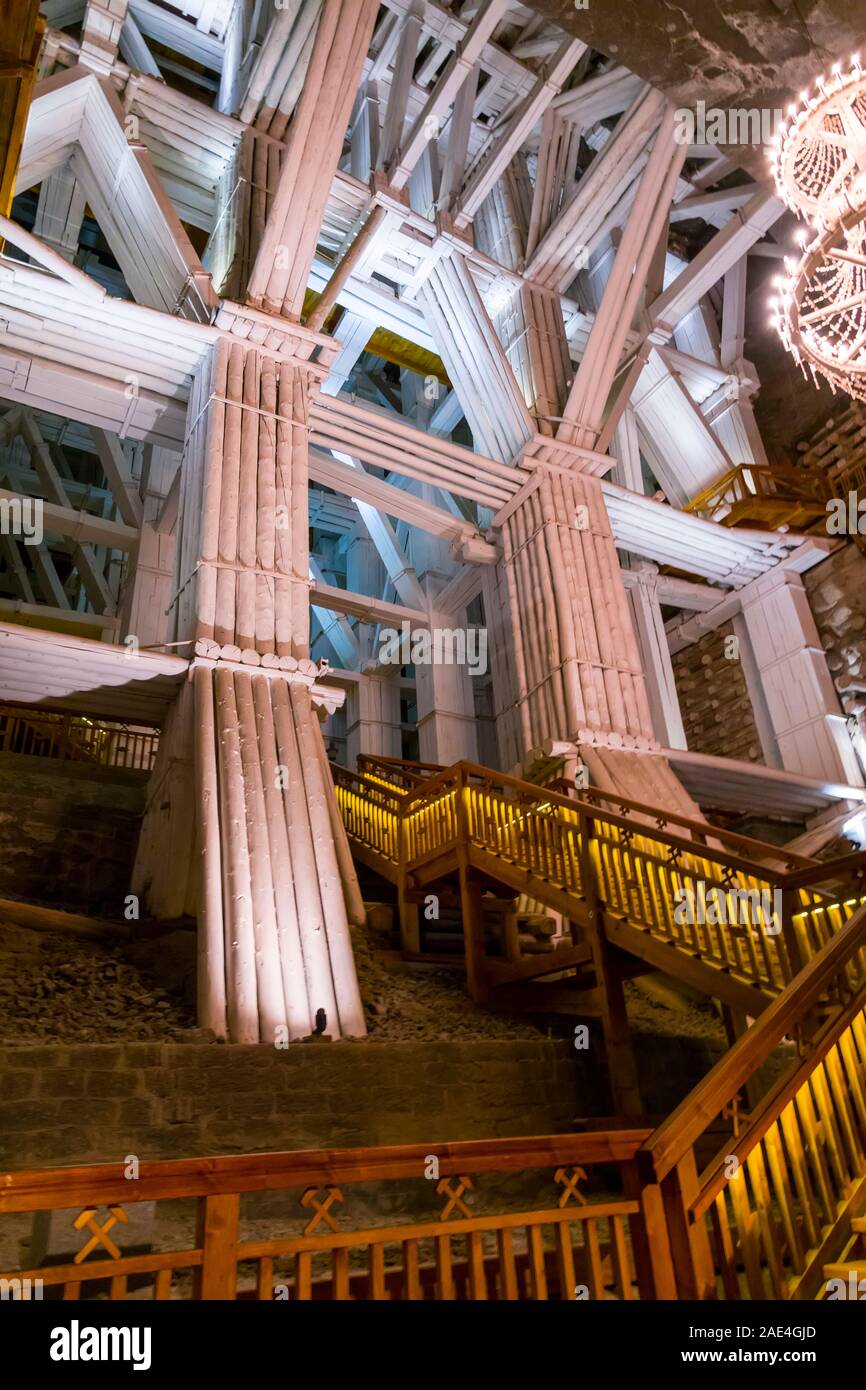 Wieliczka salt mine hi-res stock photography and images - Alamy