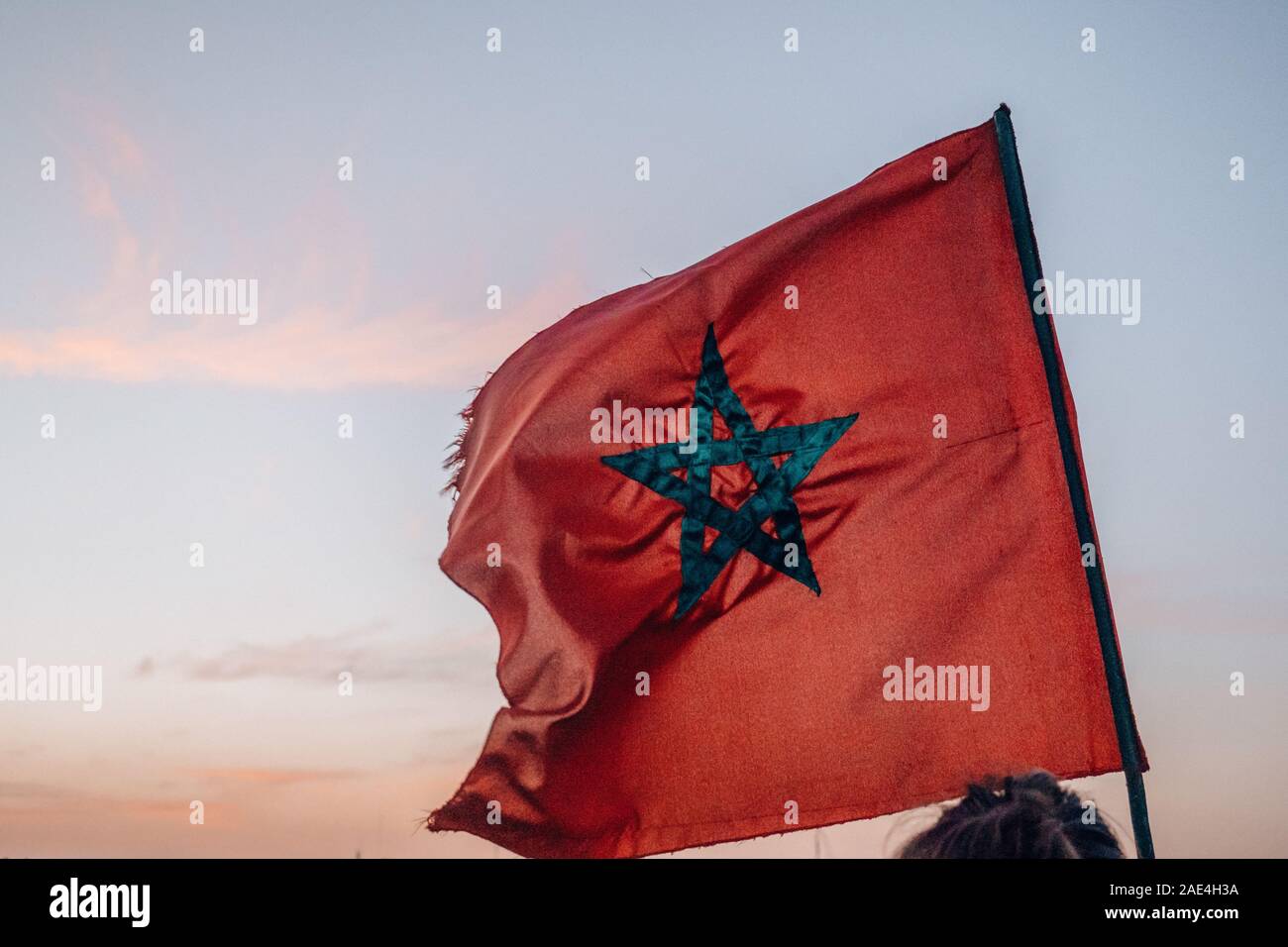 Morocco official flag hi-res stock photography and images - Alamy