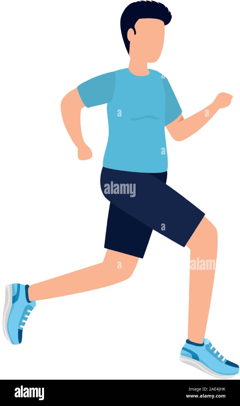 Avatar man and healthy lifestyle vector design Stock Vector Image & Art ...