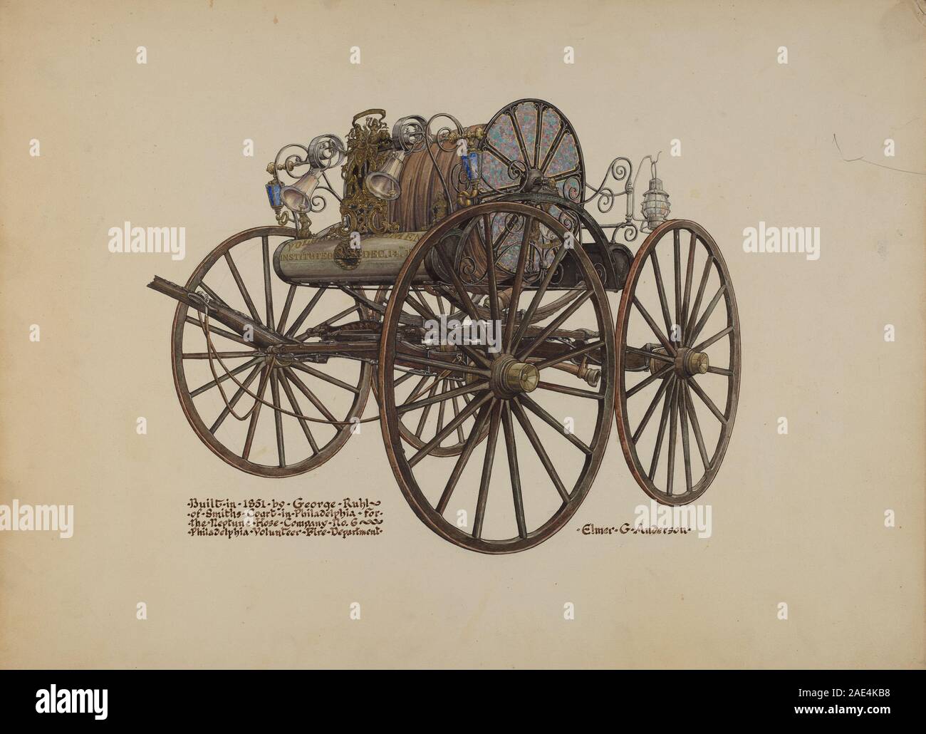 Elmer g anderson hi-res stock photography and images - Alamy