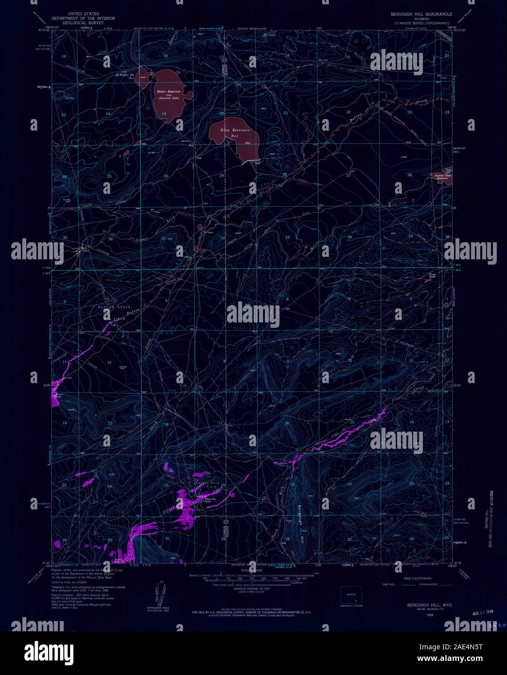 Map of bengough hi-res stock photography and images - Alamy