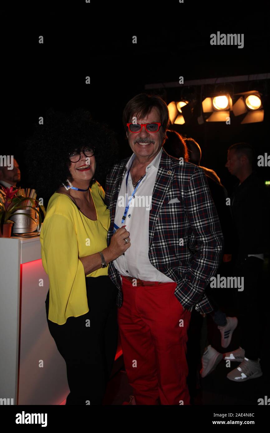 Jörg Draeger mit Ehefrau Petra bei der Pirschheidi- Gala Die Frank Heck ...