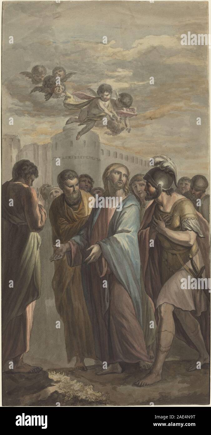 Ernest Zacharias Platner's work depicts Christ surrounded by apostles ...