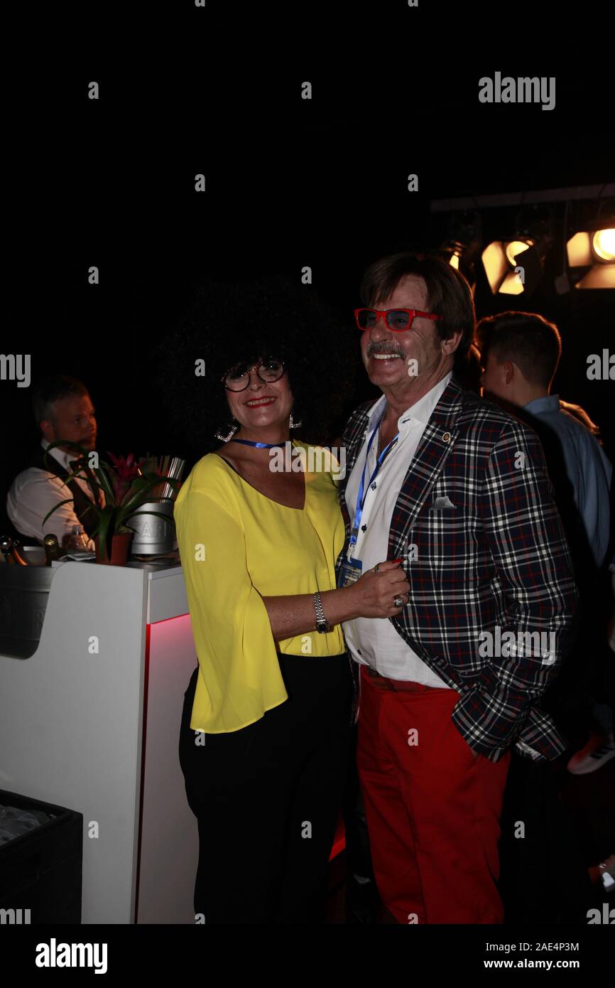 Jörg Draeger mit Ehefrau Petra bei der Pirschheidi- Gala Die Frank Heck ...
