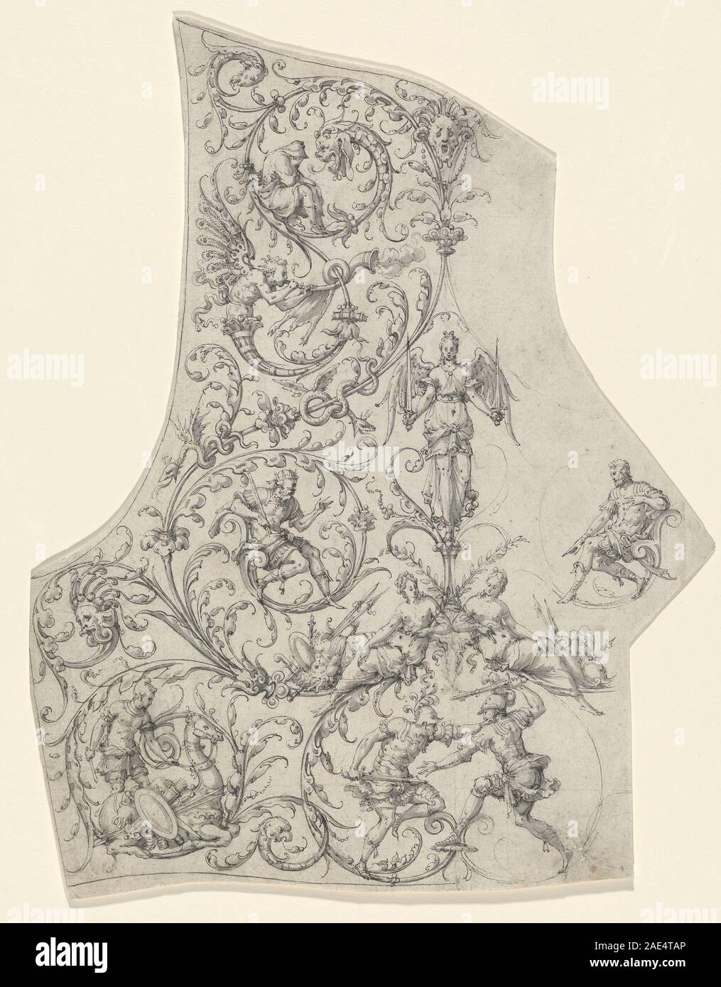 The Backplate of a Suit of Parade Armor; c. 1557 Etienne Delaune, The ...