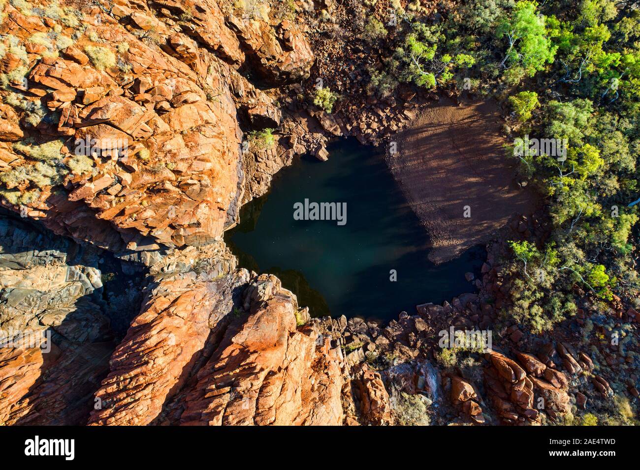 Python Pool, Chichester Range, Pilbara, Western Australia Stock Photo ...