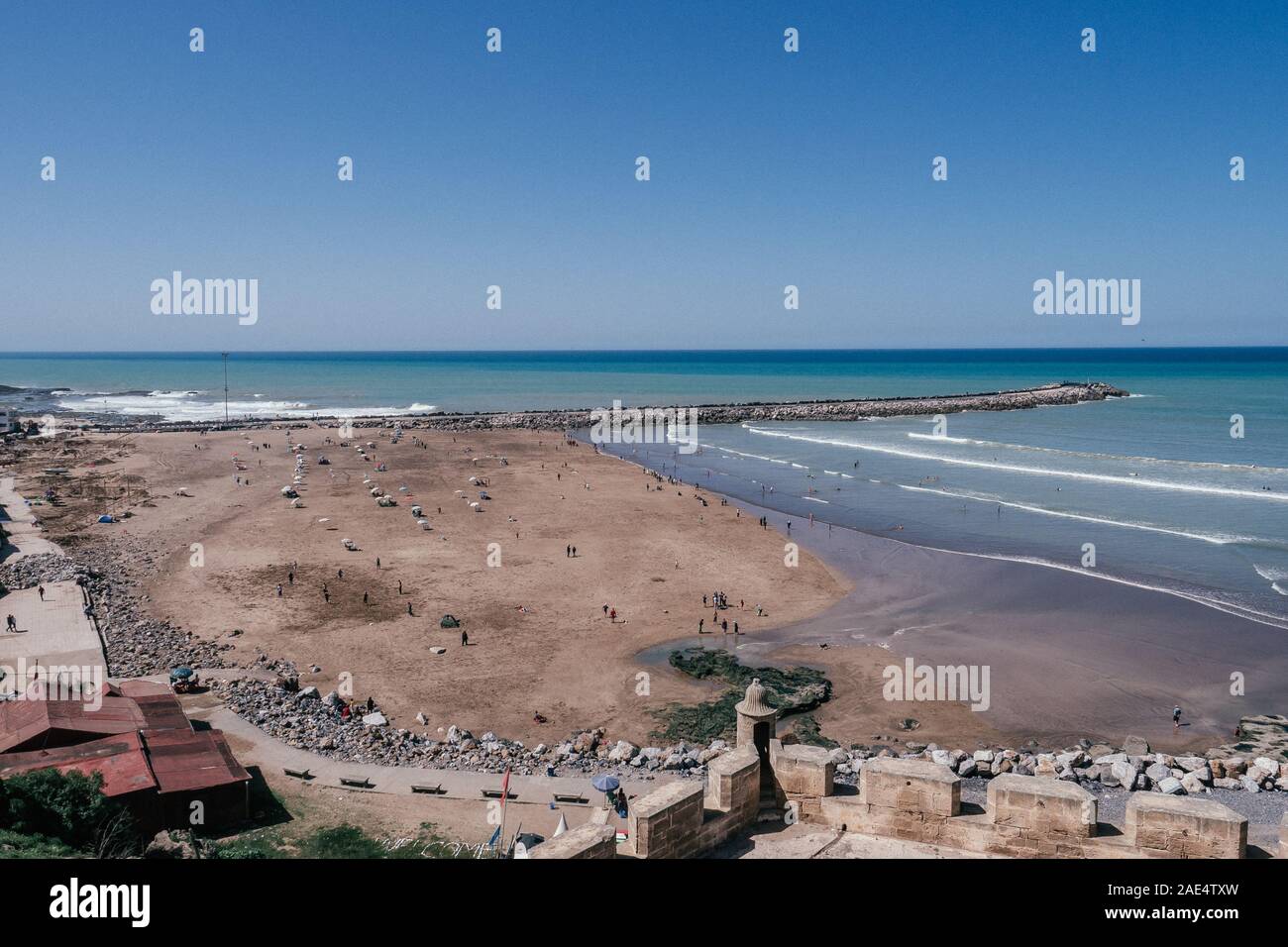 Rabat morocco beach hi-res stock photography and images - Alamy