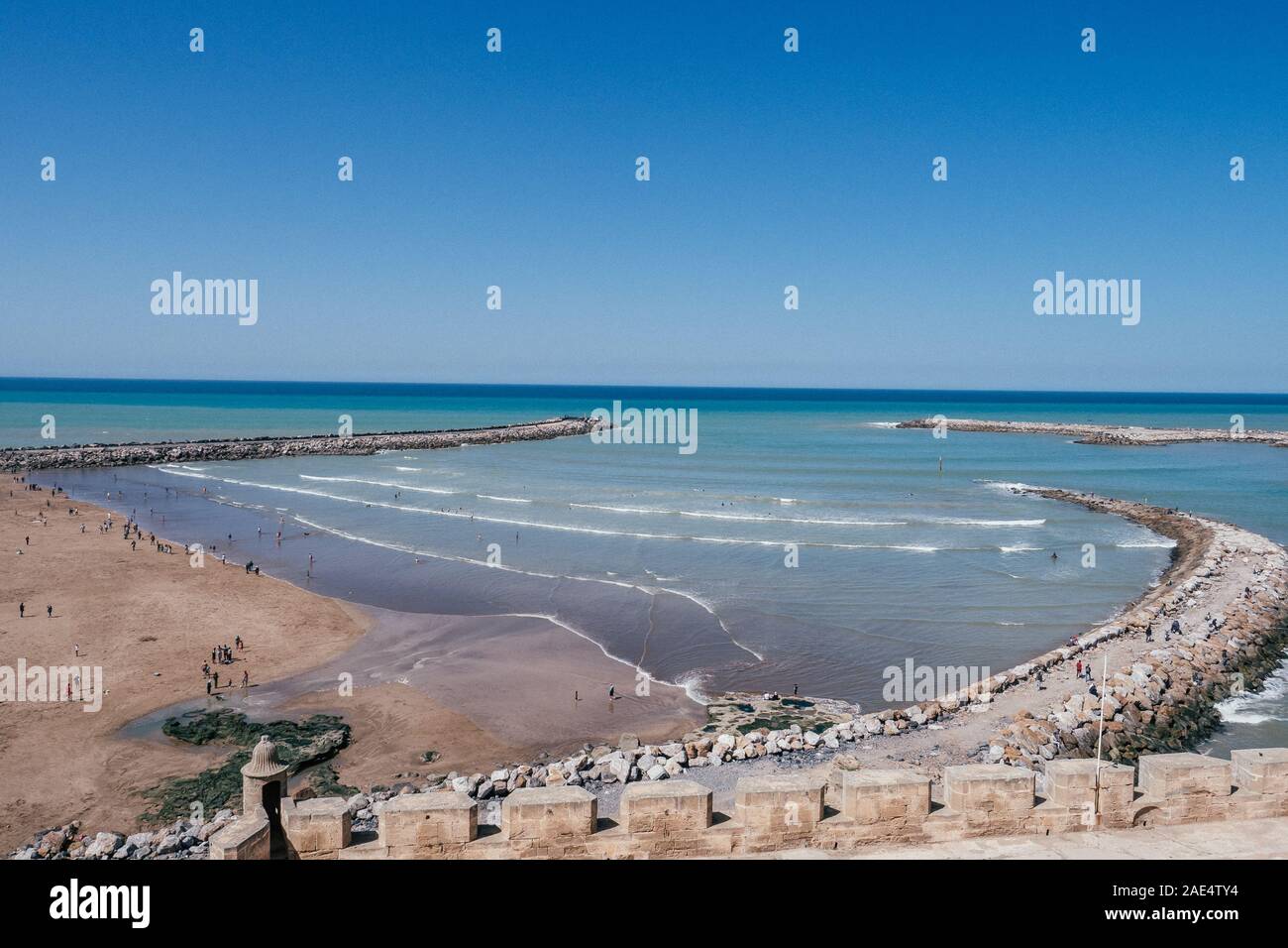 a beautiful beach in Rabat, Morocco Stock Photo - Alamy