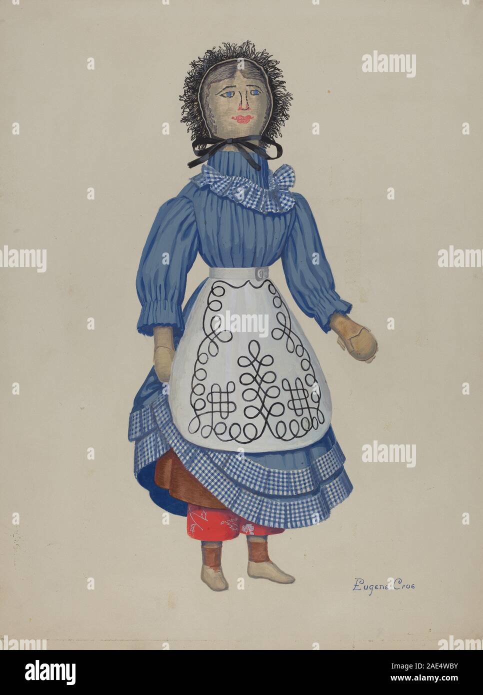 Doll - Aggie; c. 1937 Eugene Croe, Doll - Aggie, c 1937 Stock Photo - Alamy