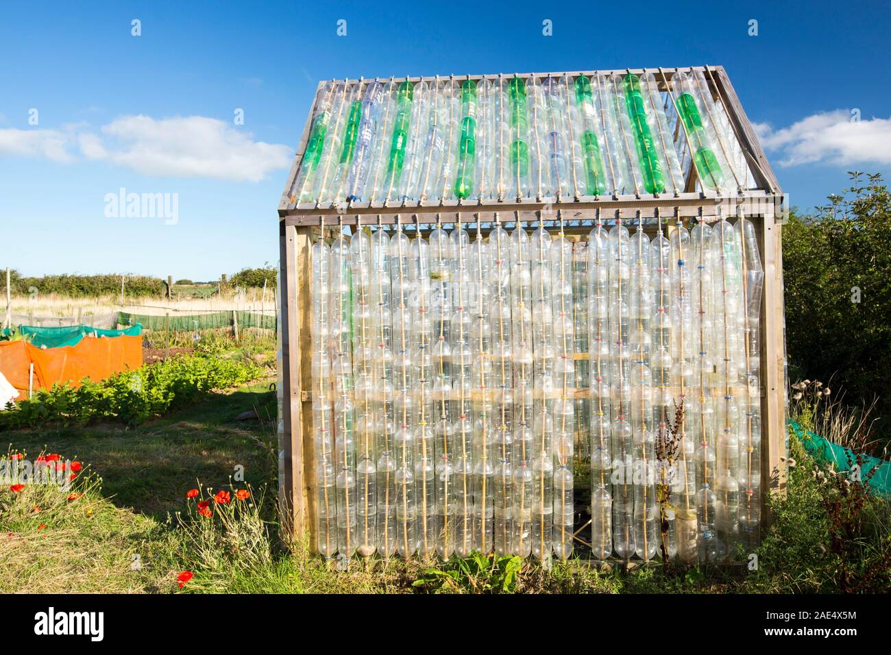 House Made Of Plastic Bottles High Resolution Stock Photography and ...