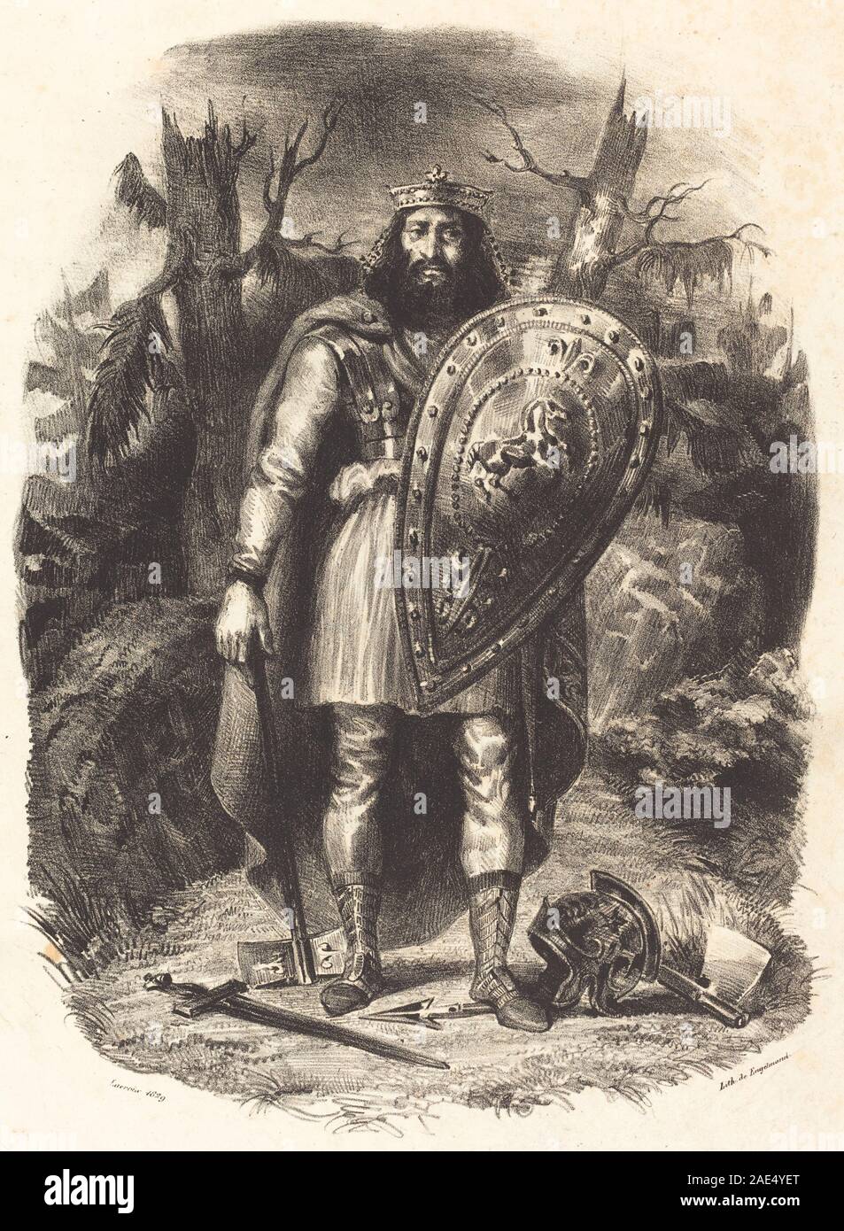 Delacroix artwork hi-res stock photography and images - Alamy