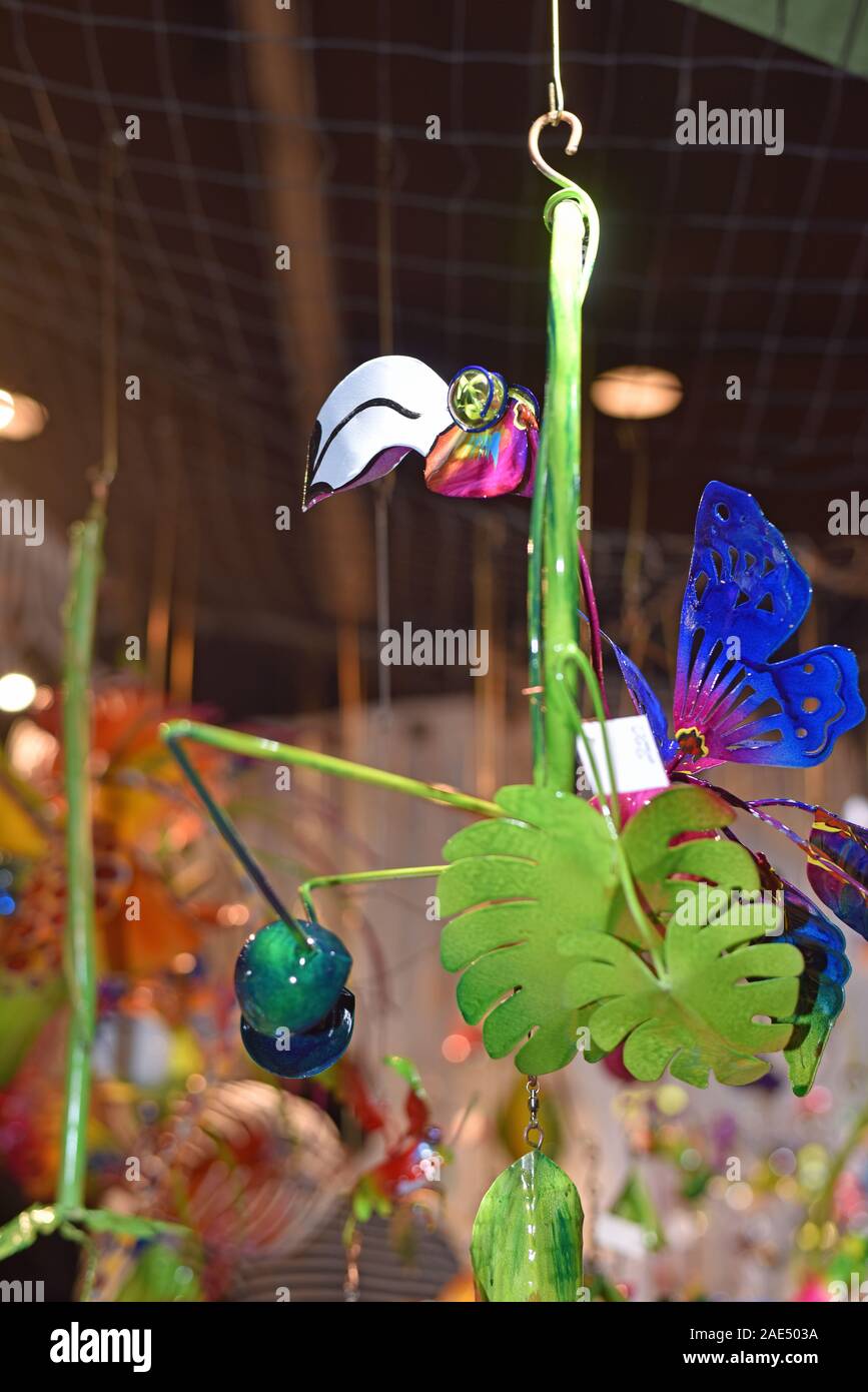 Whimsical Wind Chime Stock Photo - Alamy