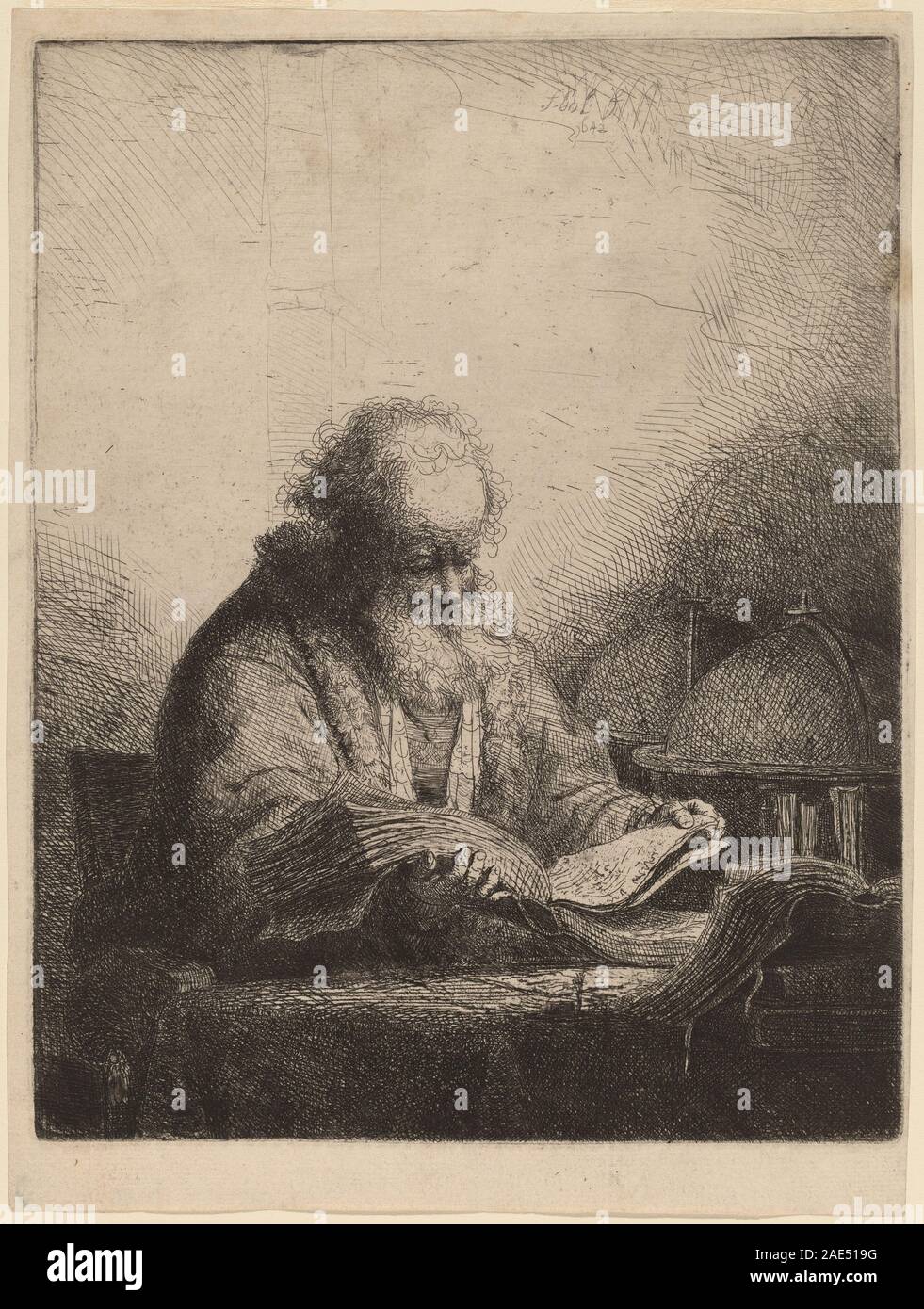 An Old Man Reading; 1642date Ferdinand Bol, An Old Man Reading, 1642 ...