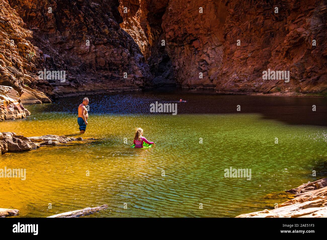 Redbank Gorge is a gap in the West MacDonnell Ranges in the Northern ...