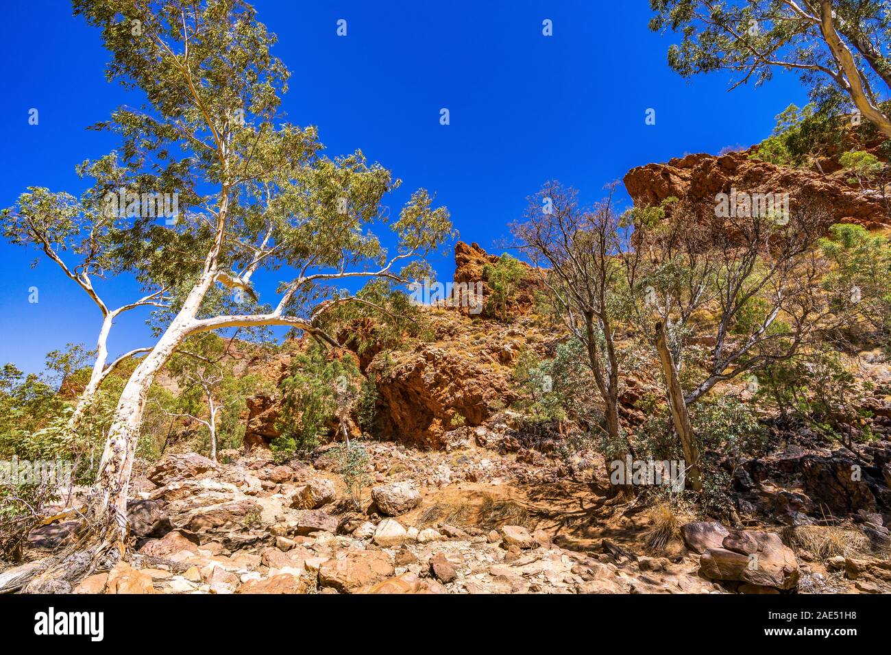Redbank Gorge is a gap in the West MacDonnell Ranges in the Northern ...