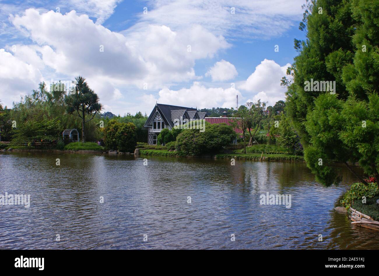 Situ Umar Lake, Floating Market, Lembang, Bandung, West Java, Indonesia ...