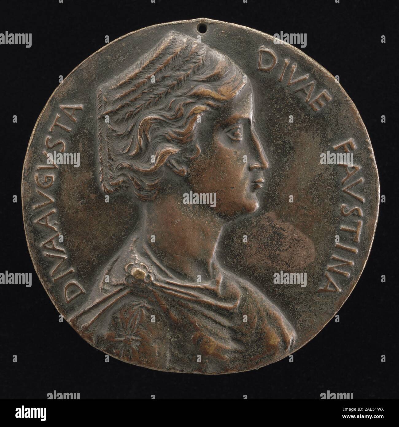 Faustina the elder wife of emperor antoninus pius hi-res stock ...