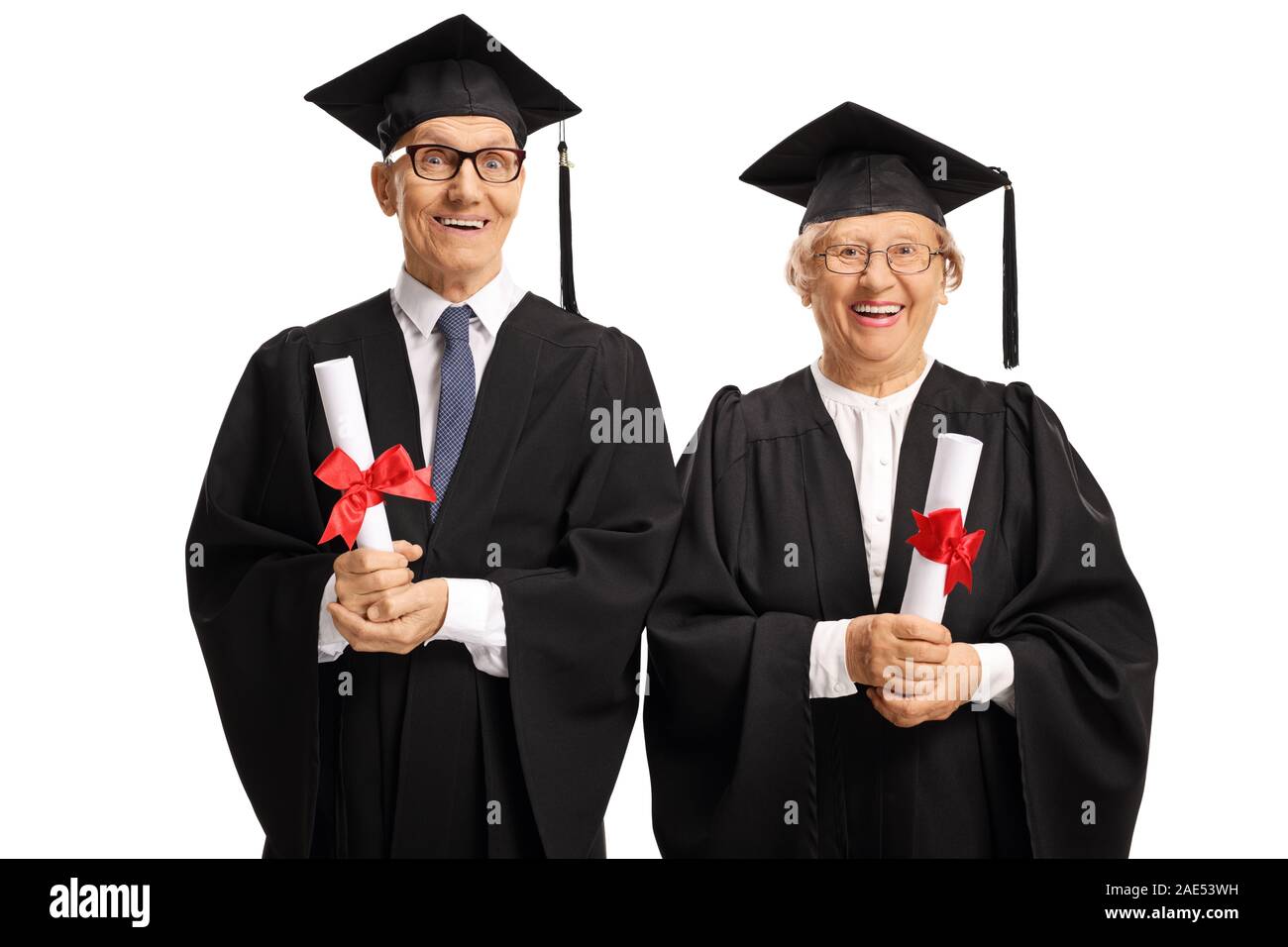 Man showing degree certificate Cut Out Stock Images & Pictures - Alamy