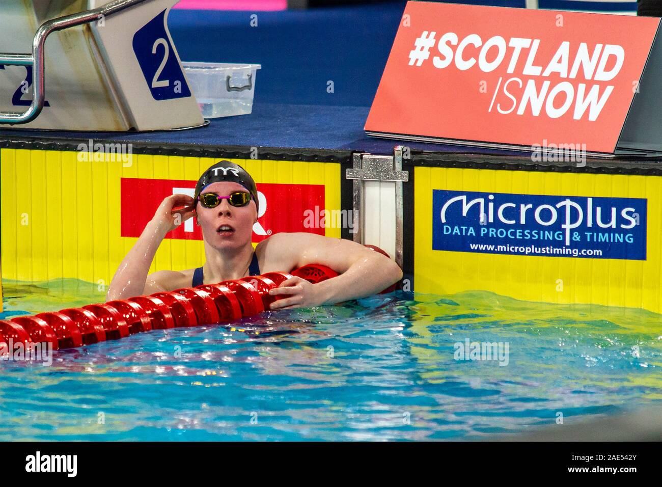Laura Stephens of Great Britain after competing in the women's 200 ...