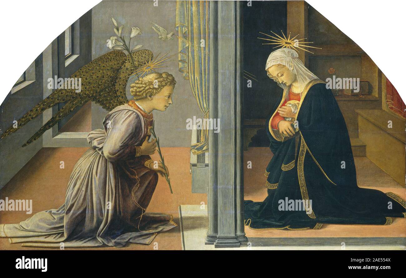 The annunciation lippi hi-res stock photography and images - Alamy