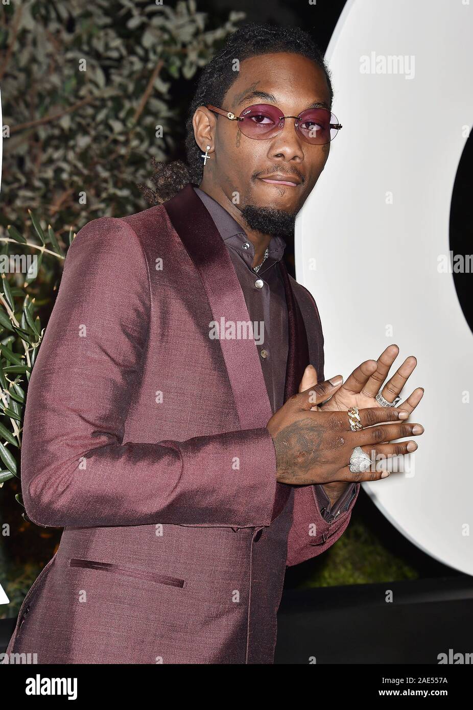 WEST HOLLYWOOD, CA - DECEMBER 05: Offset attends the 2019 GQ Men Of The ...