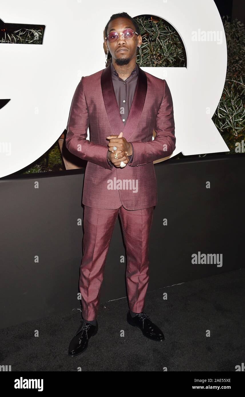 WEST HOLLYWOOD, CA - DECEMBER 05: Offset attends the 2019 GQ Men Of The ...