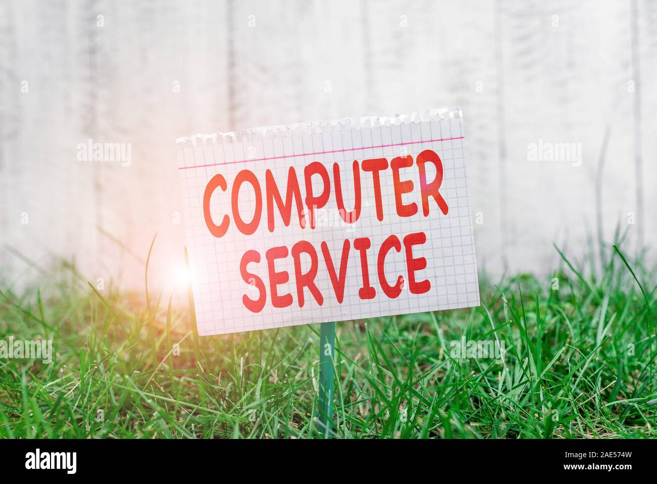 Conceptual hand writing showing Computer Service. Concept meaning ...