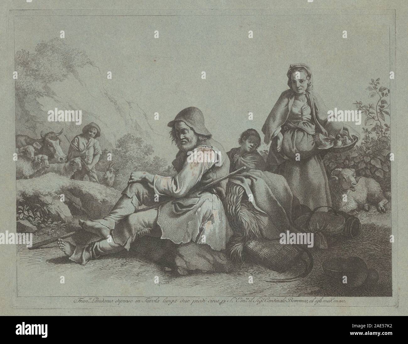 Seated shepherd hi-res stock photography and images - Alamy