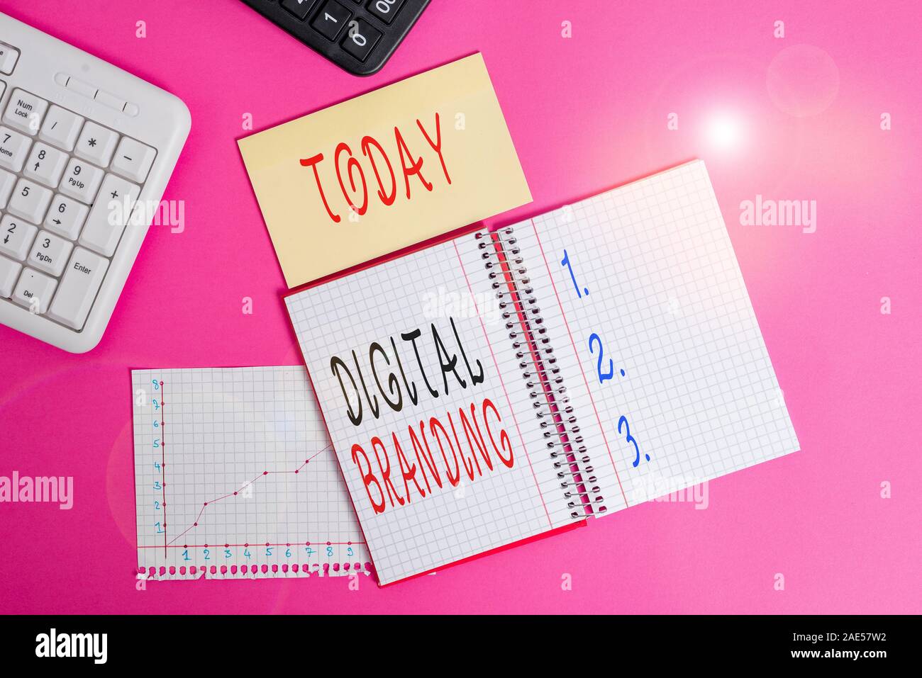 Word writing text Digital Branding. Business photo showcasing ...
