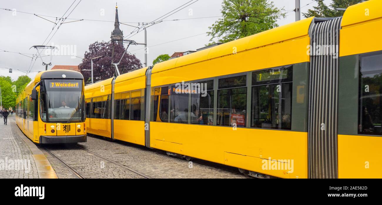 German trams hi-res stock photography and images - Alamy