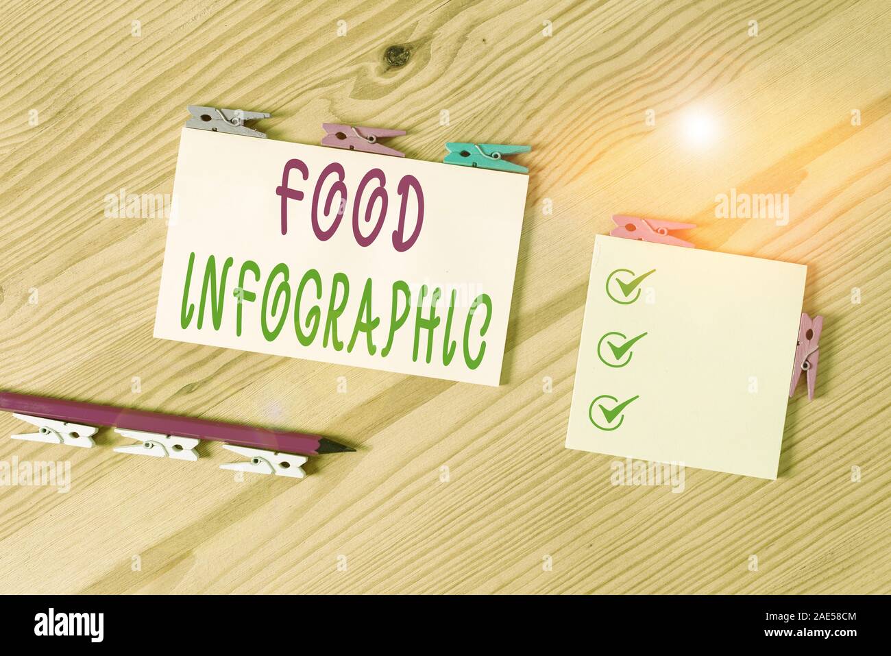 Word writing text Food Infographic. Business photo showcasing visual ...