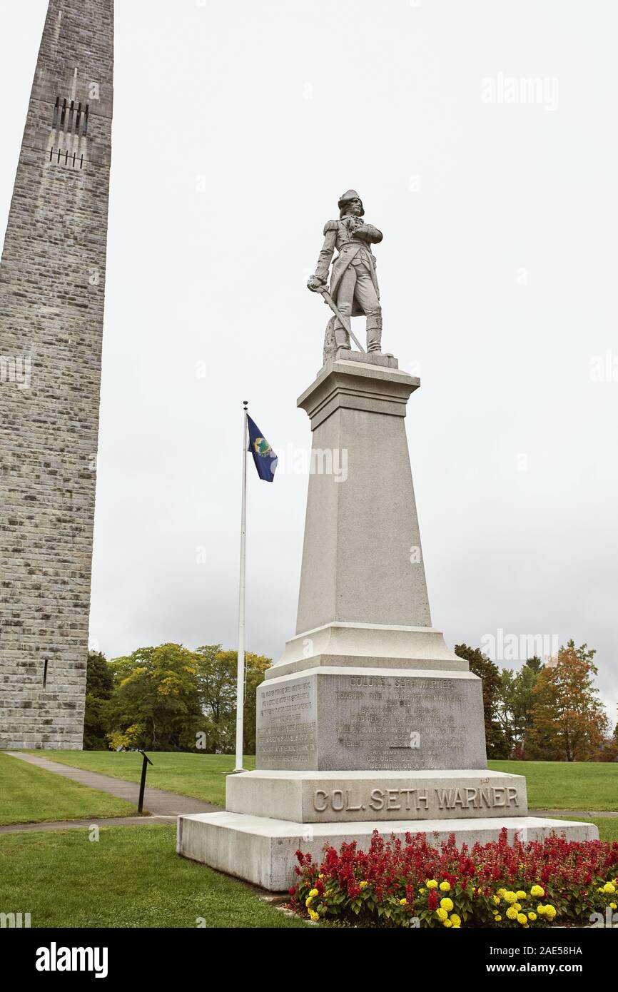 Bennington, Vermont - October 1st, 2019: Battle of Bennington monument ...