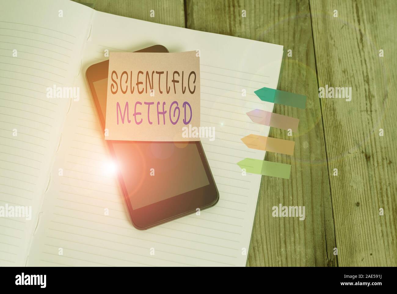 Word writing text Scientific Method. Business photo showcasing method ...