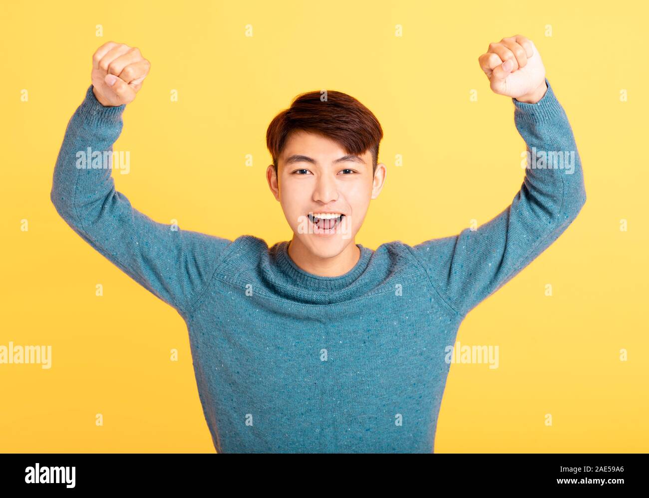 Asian young man portrait hi-res stock photography and images - Alamy