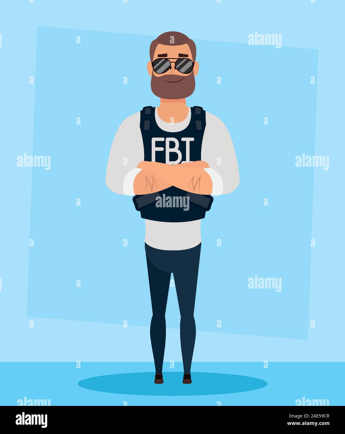 Fbi vest hi-res stock photography and images - Alamy