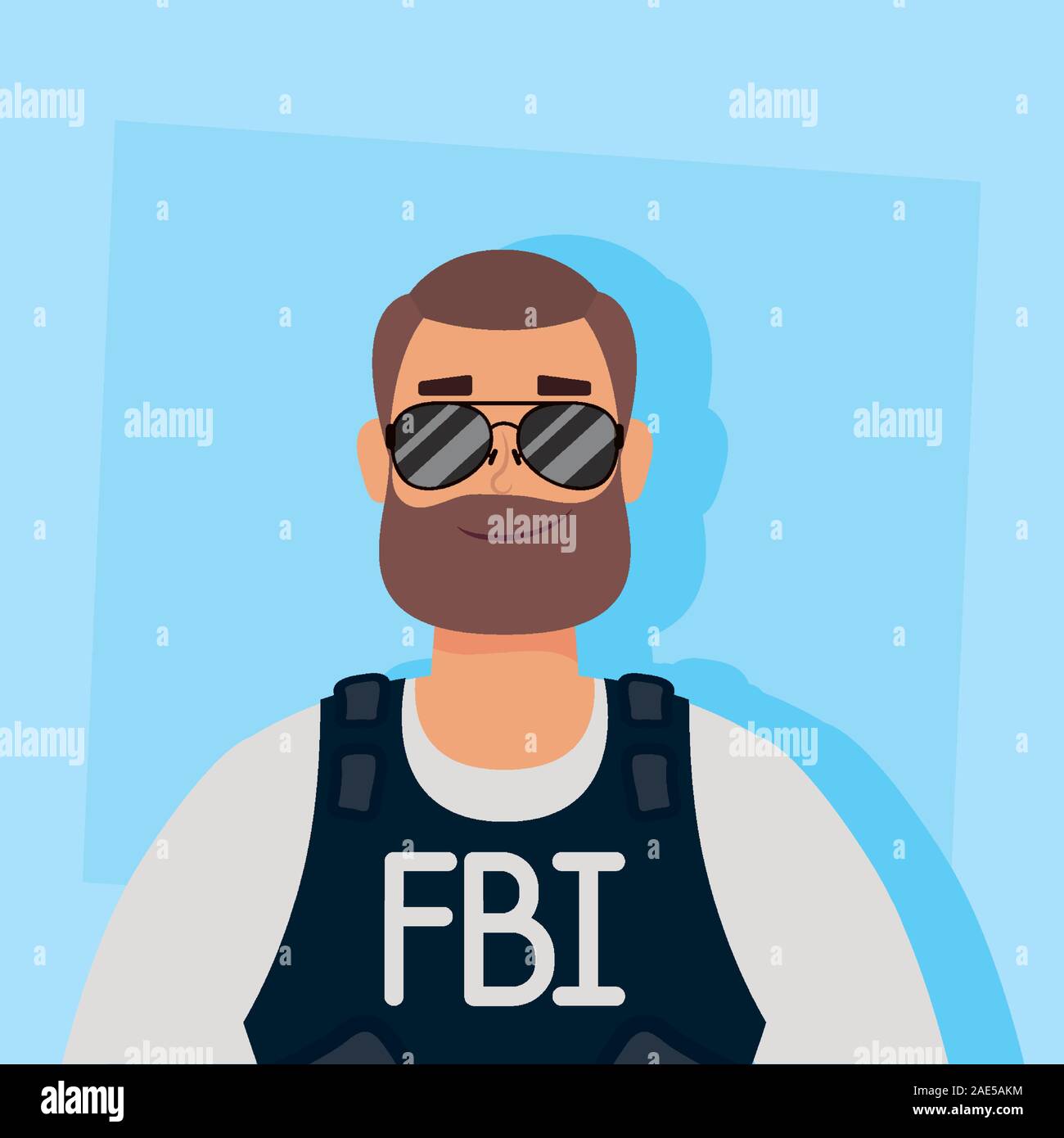 Fbi agent vest hi-res stock photography and images - Alamy