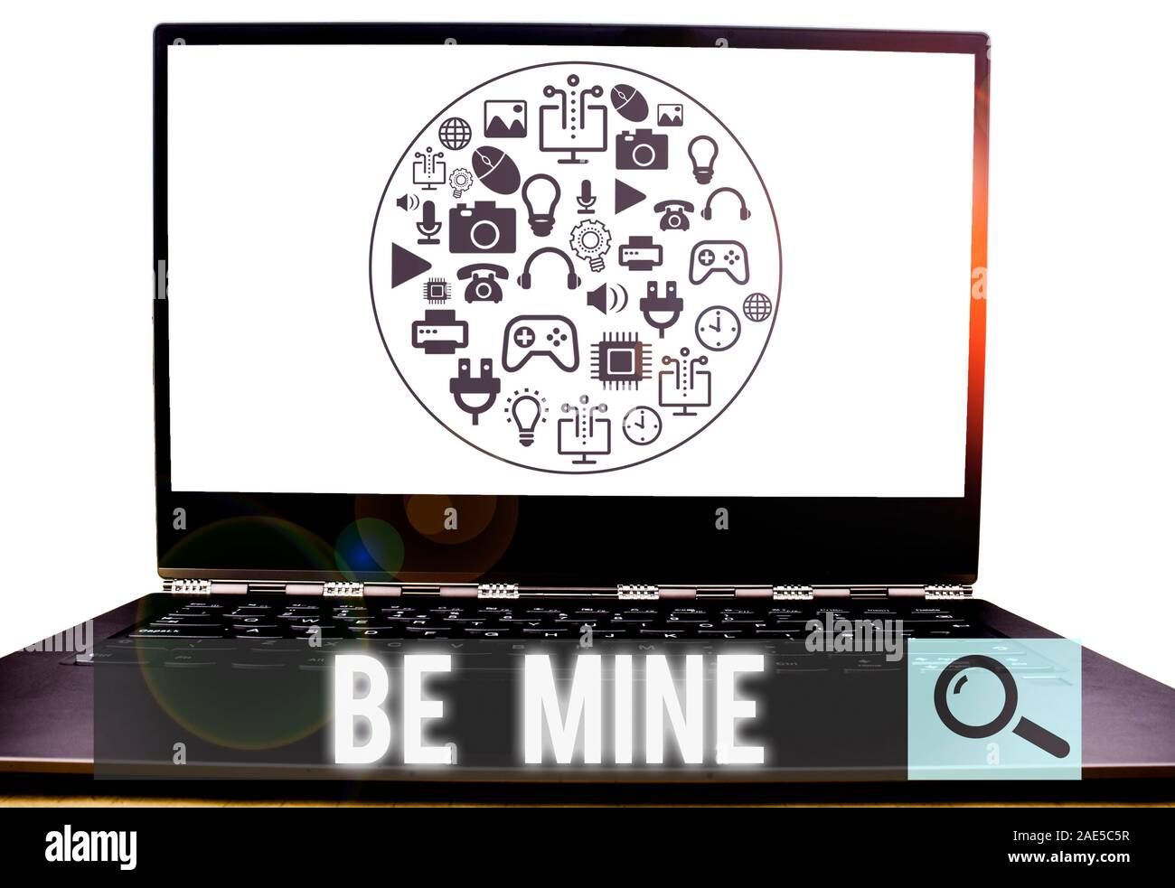 Conceptual hand writing showing Be Mine. Concept meaning like a ...