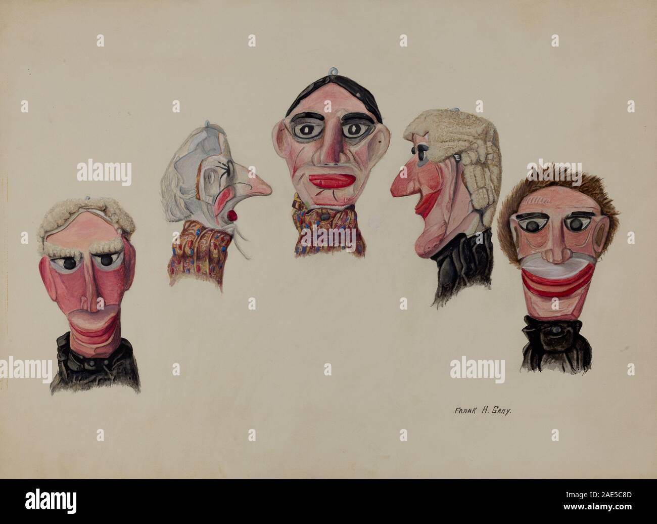 Marionette (Details); c. 1937 Frank Gray, Marionette (Details), c 1937 ...