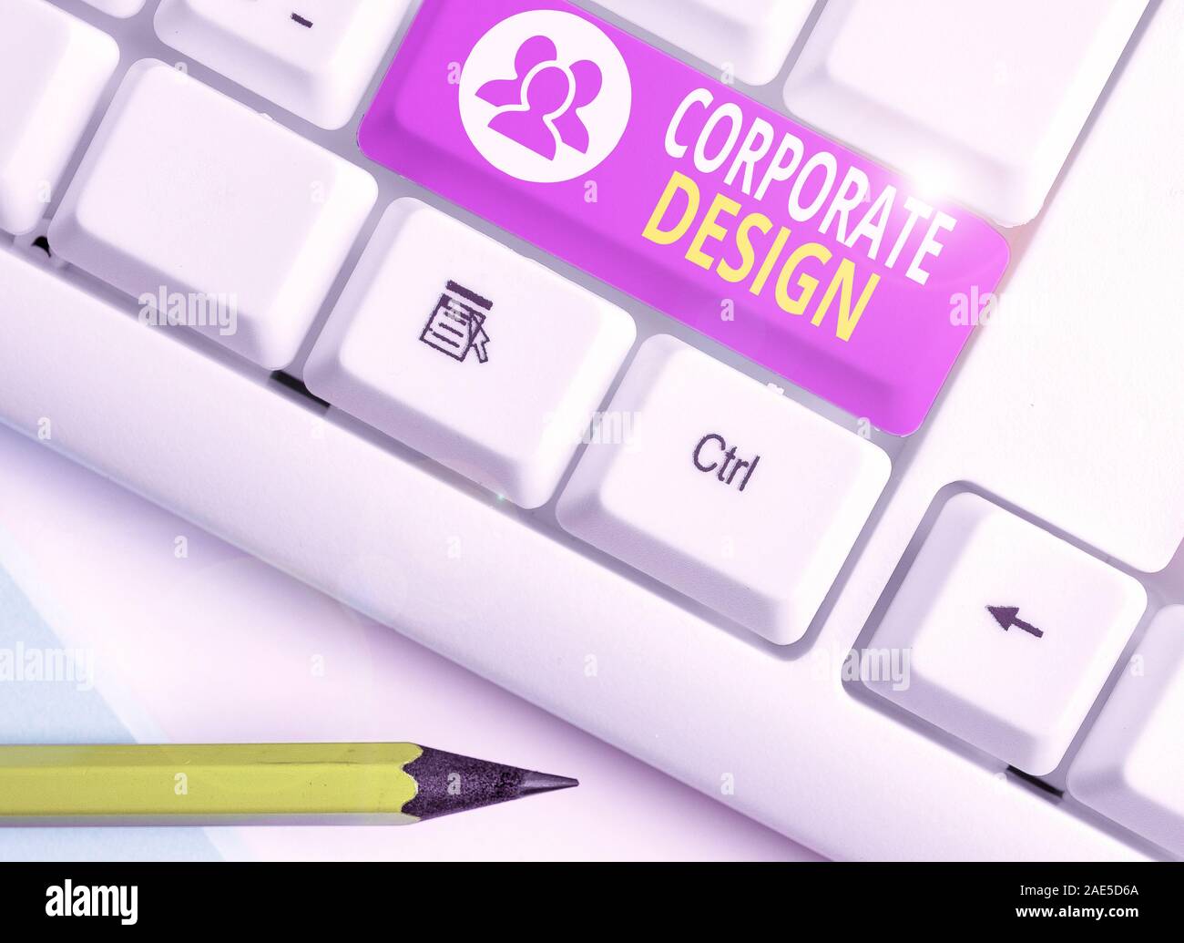 Word writing text Corporate Design. Business photo showcasing official ...